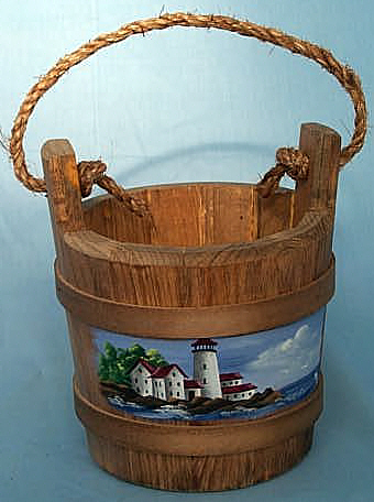 Amish Wooden Buckets - Amishshop.com