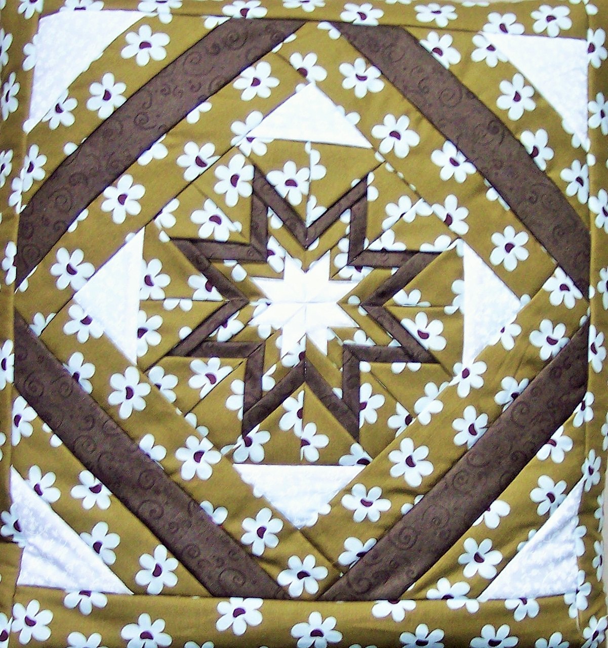Amish Folded Star Quillows Pillow/Quilt - Amishshop.com